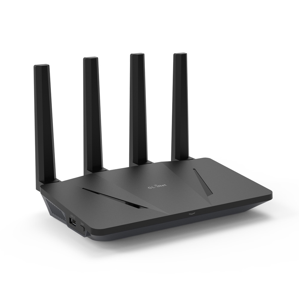 Gl.Inet Gl-AX1800 (Flint) WiFi 6 Router - Dual-Band Gigabit | 5 x 1G ...