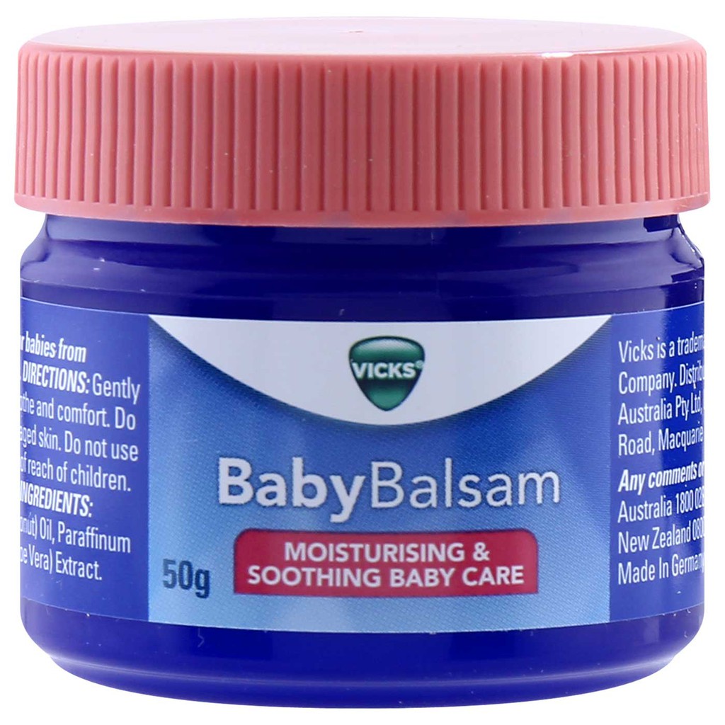 Vicks Baby Balsam (Baby Bloated Cold Cough Relief) | Shopee Singapore