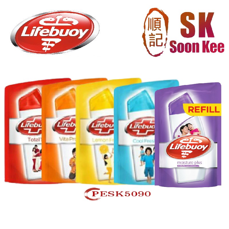 Lifebuoy Anti-Bacterial Body Wash Refill Pack 450ml | Shopee Singapore