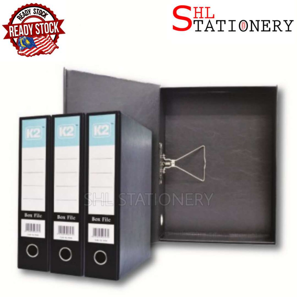 K2 PVC A4 Box File With Buckle | Shopee Singapore