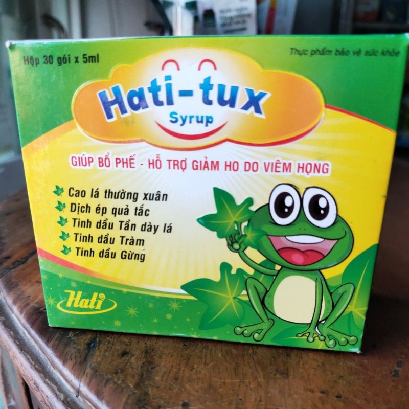 Hati tux H30 cough syrup 5ml pack effectively reduces cough, phlegm, sore throat, sore throat ...