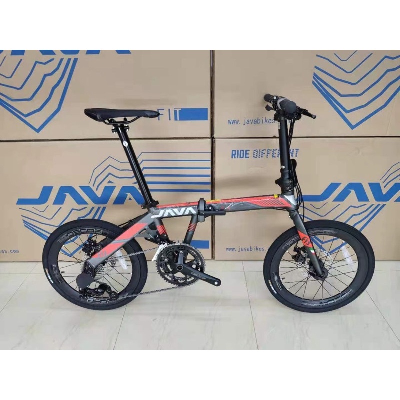 (406 Decaf) Java Fit 18 Speed 20 inch Folding Bicycle | Shopee Singapore