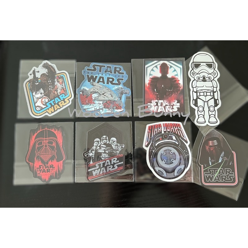 💫 Star Wars stickers (set of 8pcs) | Shopee Singapore