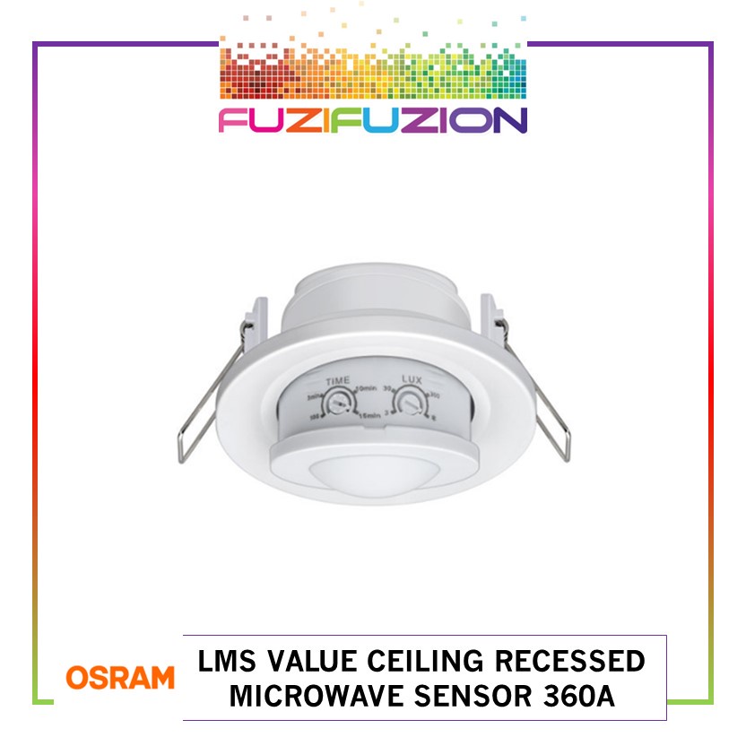 LEDVANCE LMS Value Ceiling Recessed Microwave Sensor 360A | Shopee ...