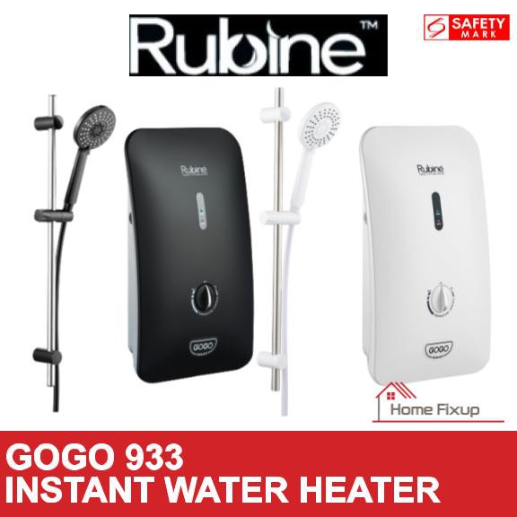 Rubine Instant Water Heater GOGO 933 | Shopee Singapore