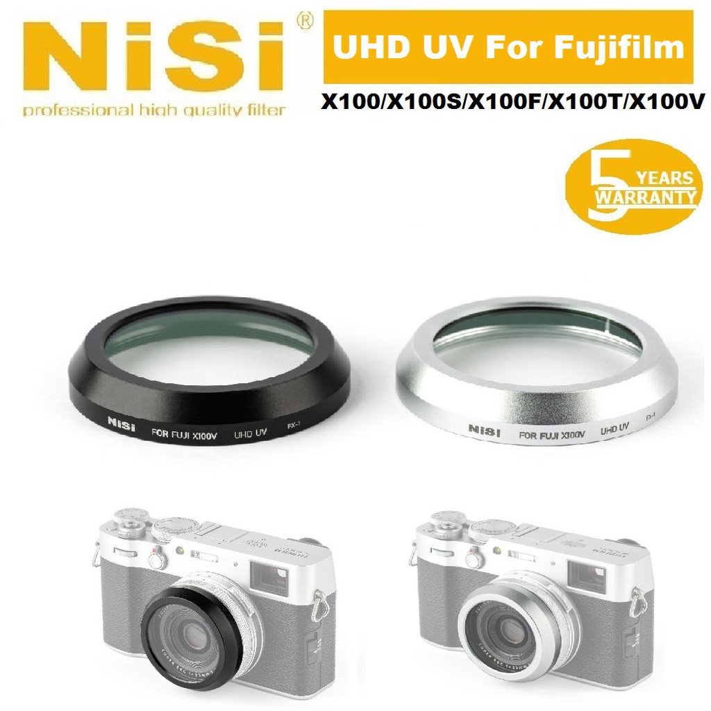 NiSi NC UV With Nano Coating For Fujifilm X100VI / X100V / X100F ...