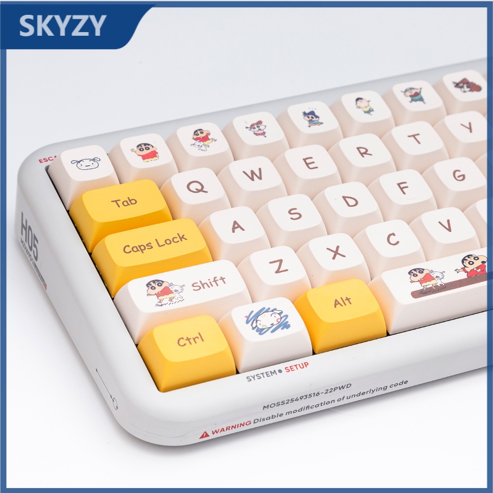 Crayon Shin-chan Keycaps XDA Profile Cute Japanese Anime PBT Dye Sub ...