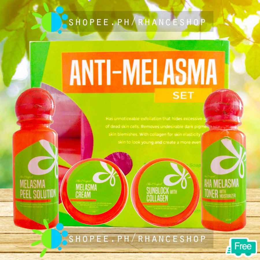 SM Anti-Melasma Set (Whitening and Removes Blemishes) | Shopee Singapore