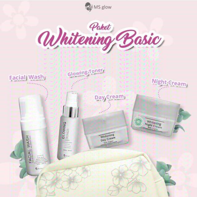 Ms glow whitening series Package (free sheet mask/Organic mask ...