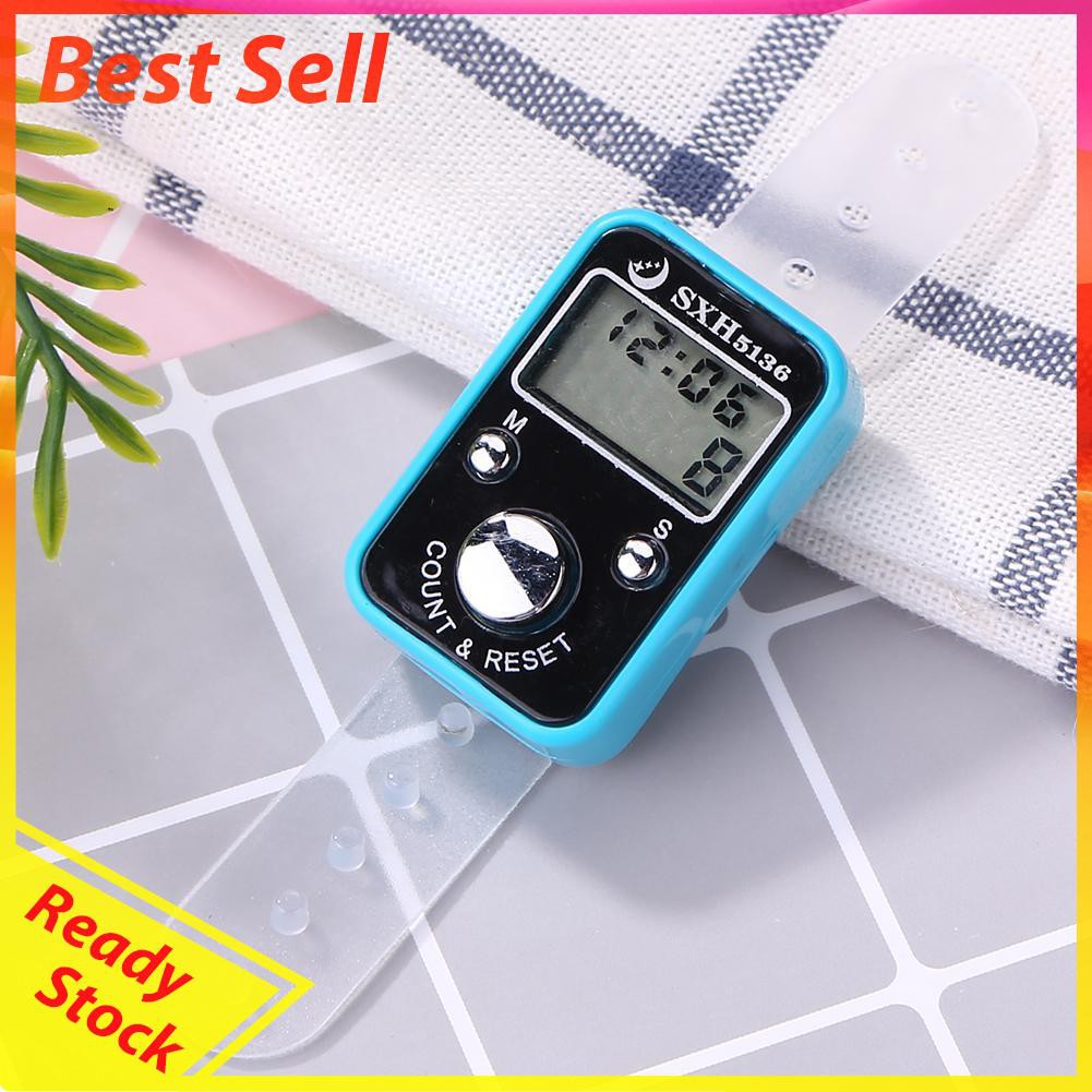 Mini Finger Counter LCD Digital Electronic Tally Counter with Time ...