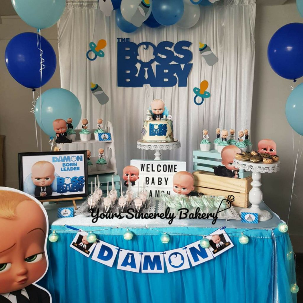 Baby Boss Themed Desserts Table | Shopee Singapore