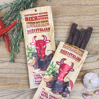 [Halal] Canterbury Biltong, Beef Jerky / Sticks, 100 gr | Shopee Singapore
