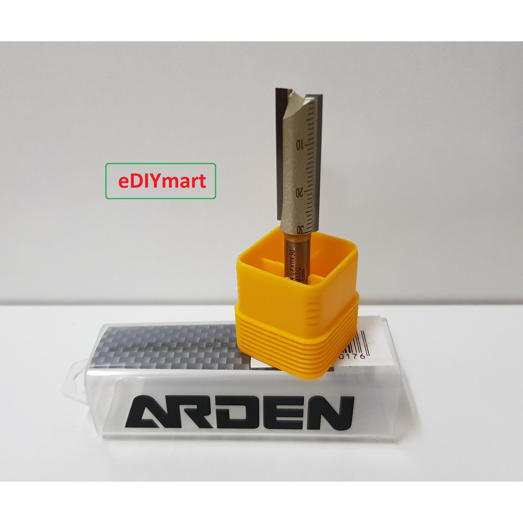 ARDEN Router Bit 11mm x 1/4 - Straight Bit Double Flute 07 | Shopee ...