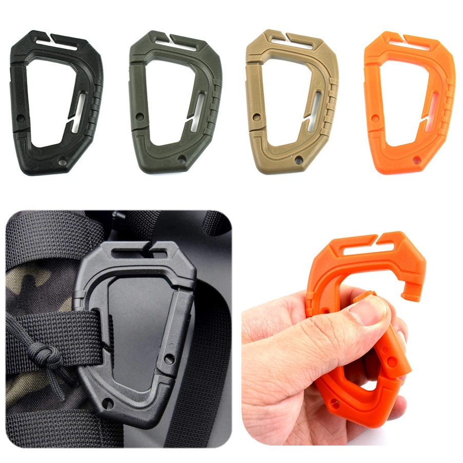 Viper Tactical Carabiner EDC Special Ops Spring Snap Clip Plastic MOLLE ...
