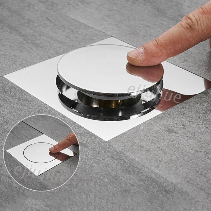 Cc Metal Anti odor Floor Drain Square Pop Up Floor Drain Cover For Home