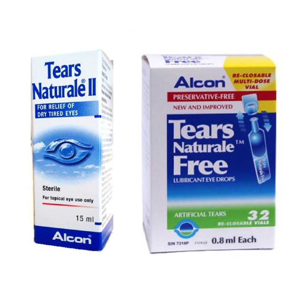 Tears Naturale II 15ml / Preservative Free 32x0.8ml Unit dose | Shopee ...