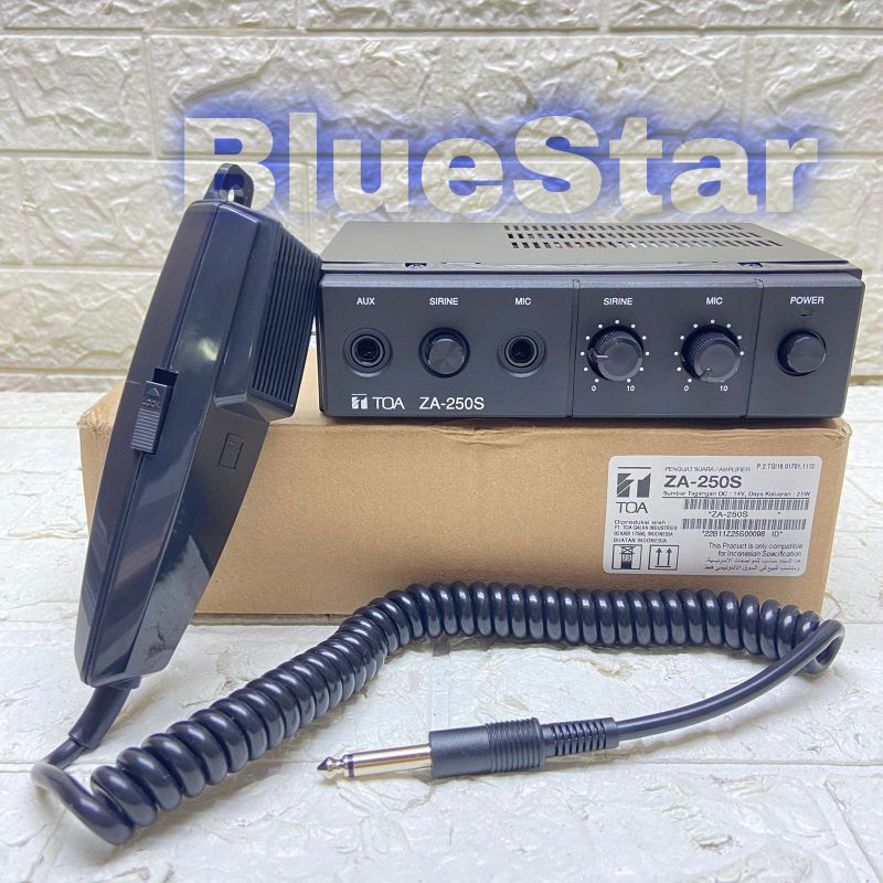 Car Amplifier TOA ZA 250 S Original CAR Amplifier Siren | Shopee Singapore