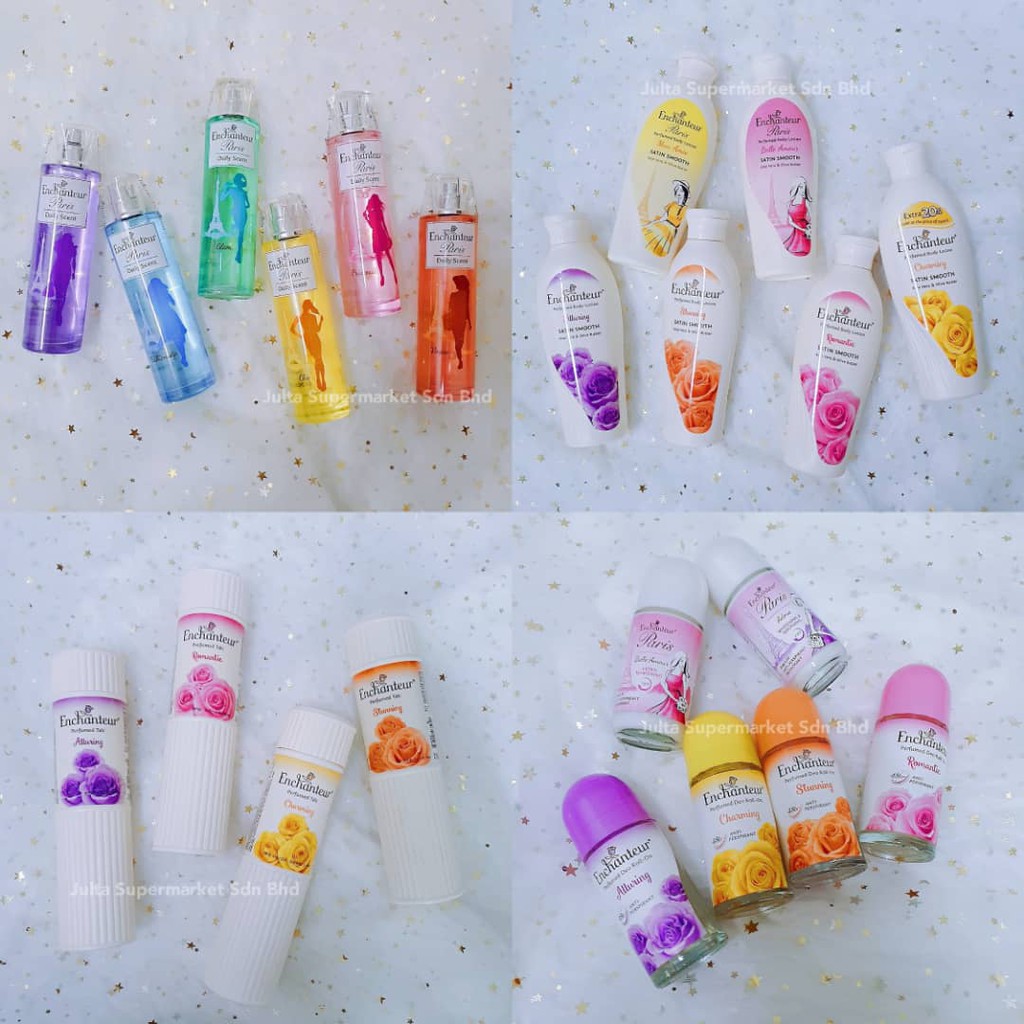 ENCHANTEUR Perfume Set Super Value Set -Pick What Item Inbox ...