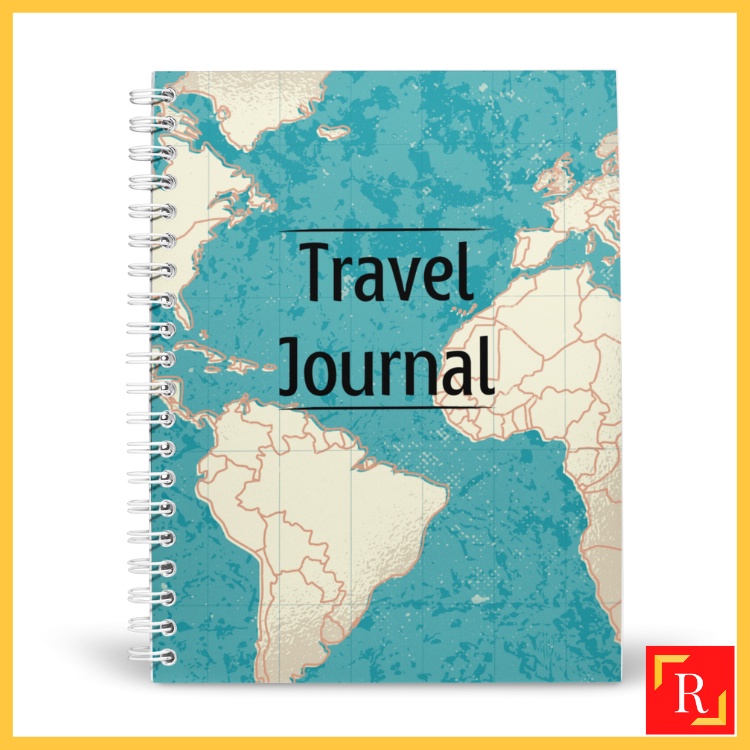 Travel Journal/Spiral Notebook/Double Ring Notebook 2 - (A5 | 100 Pages ...