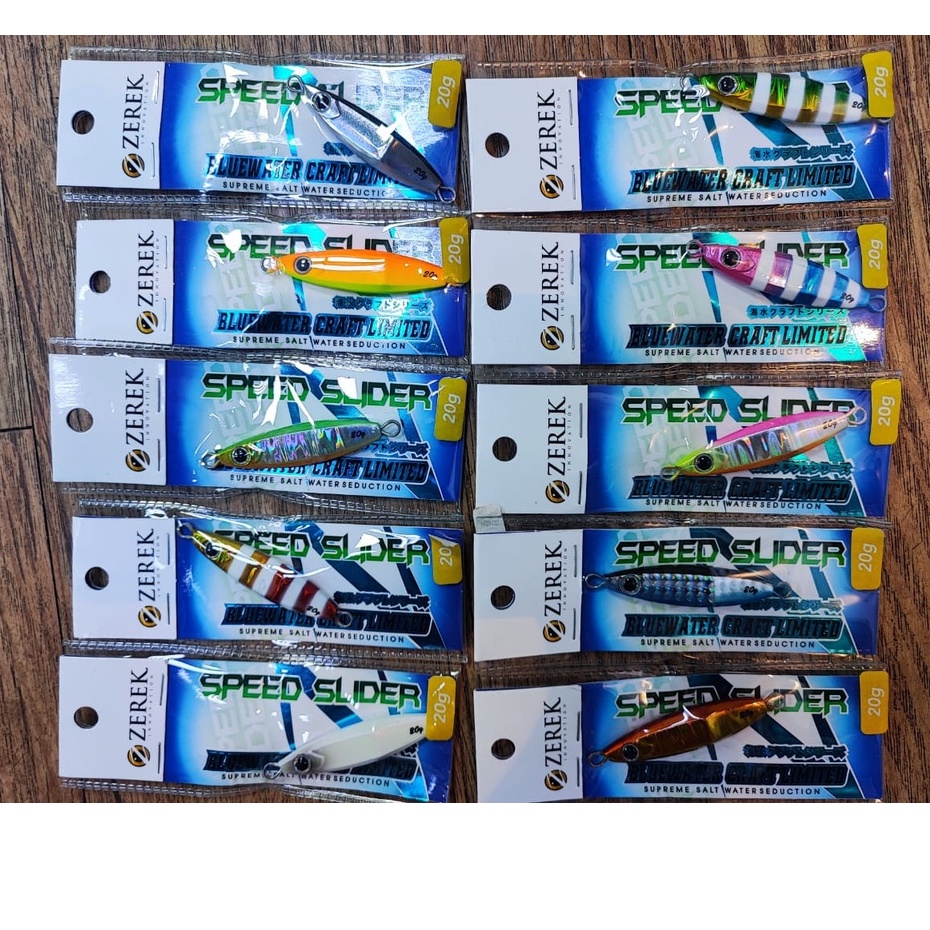 ZEREK SPEED SLIDER JIG 48MM 20G | Shopee Singapore