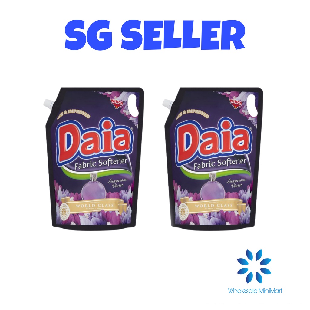 [Ready Stock] Daia Fabric Softener Luxurious Violet 1.6L | Shopee Singapore