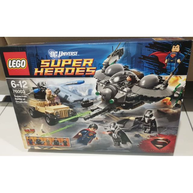 LEGO 76003 Marvel Super Heroes Superman Battle of Smallville (NEW ...