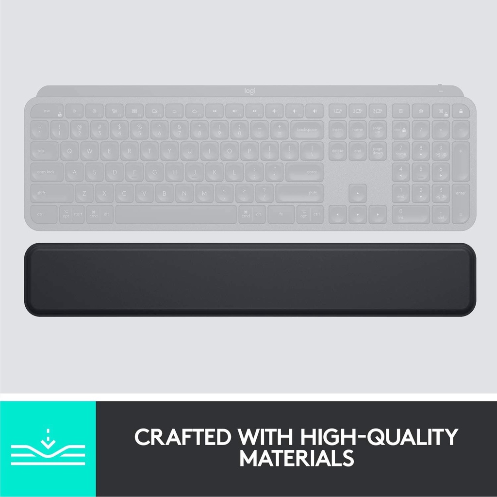 Logitech MX Palm Rest for MX Keys & Craft Keyboard - EBL | Shopee Singapore