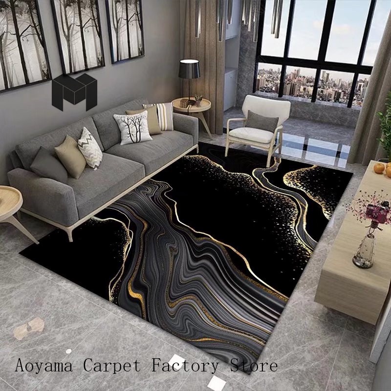 Carpet New ink style carpet living room light luxury mat abstract ...