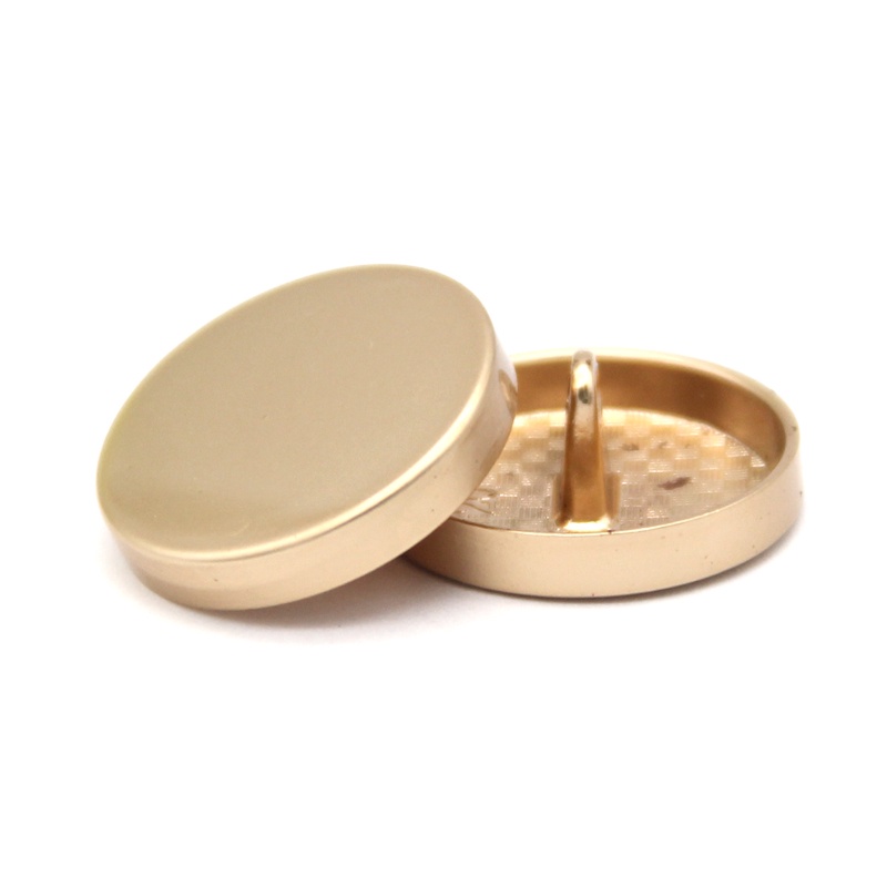 10/15/20/25mm Classical Small Round Flat Gold Metal Buttons For Garment ...