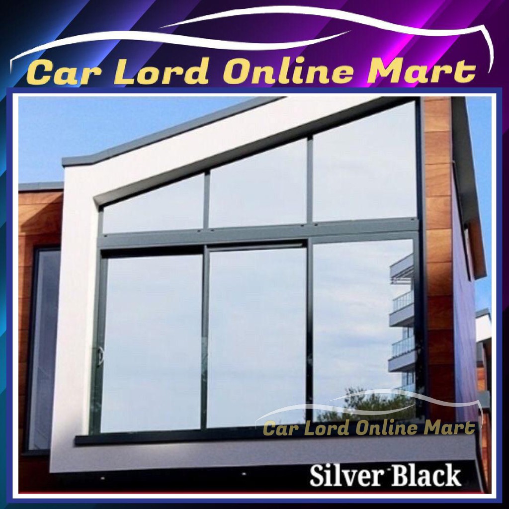 Tinted Rumah UV Silver Black /House Tinted Window Film | Shopee Singapore