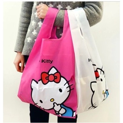 Hello Kitty Foldable Recycle Bag Shopping Bag Eco Bag | Shopee Singapore