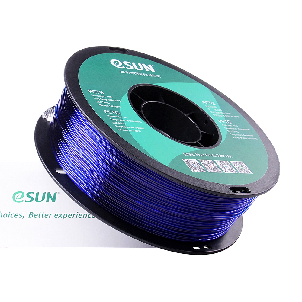 eSun PETG 1.75mm 1KG 3D Printer Filament Printing Material FDM ...