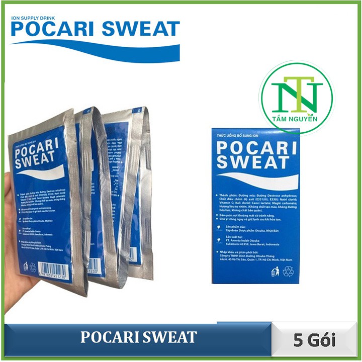 [Combo Of 10 boxes] Pocari Sweat powder form 5 packs - Pocari Powder ...