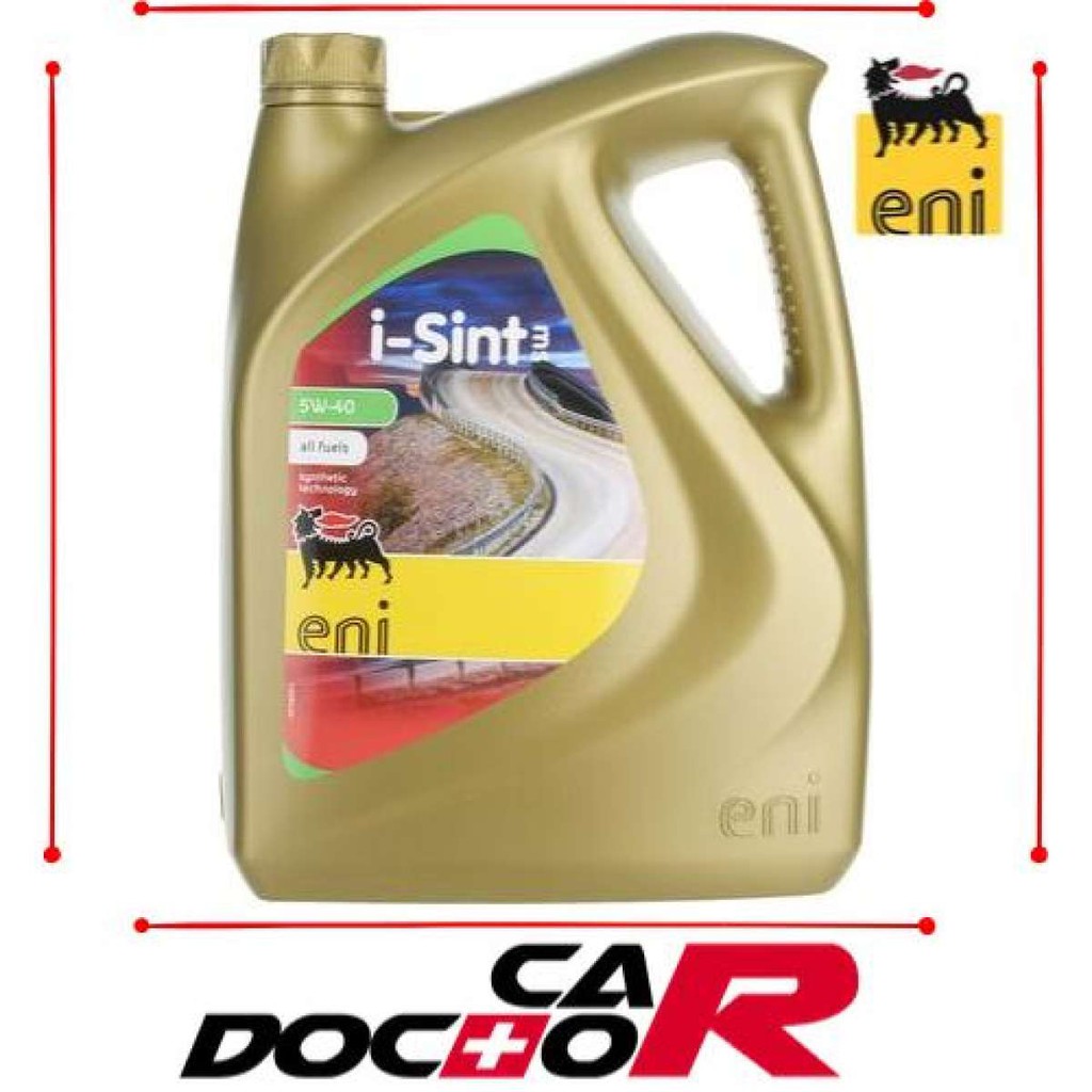 Eni I-Sint Ms 5W-40 Engine Oil 4L All Fuels Multigrade Synthetic ...