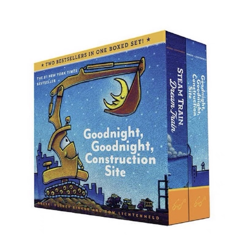 [Board Book] Goodnight Goodnight Construction Site /Steam Train Dream ...