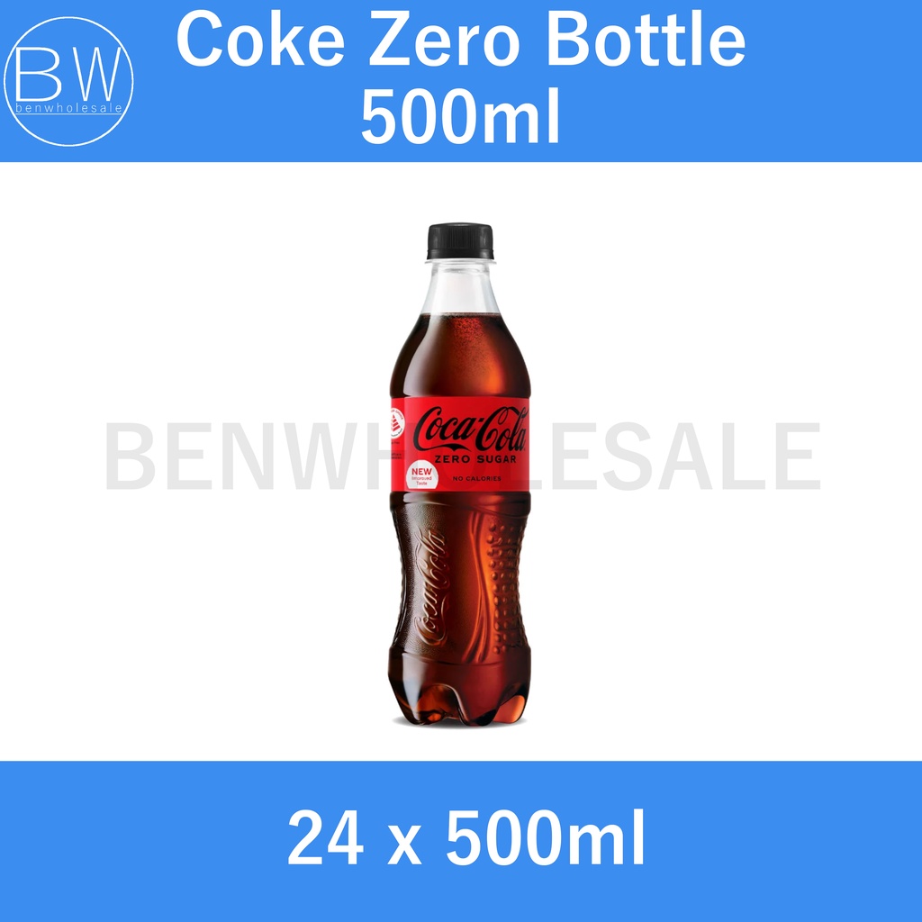 Coke/Coke Zero/Sprite/A&W 500ml Bottle | Shopee Singapore