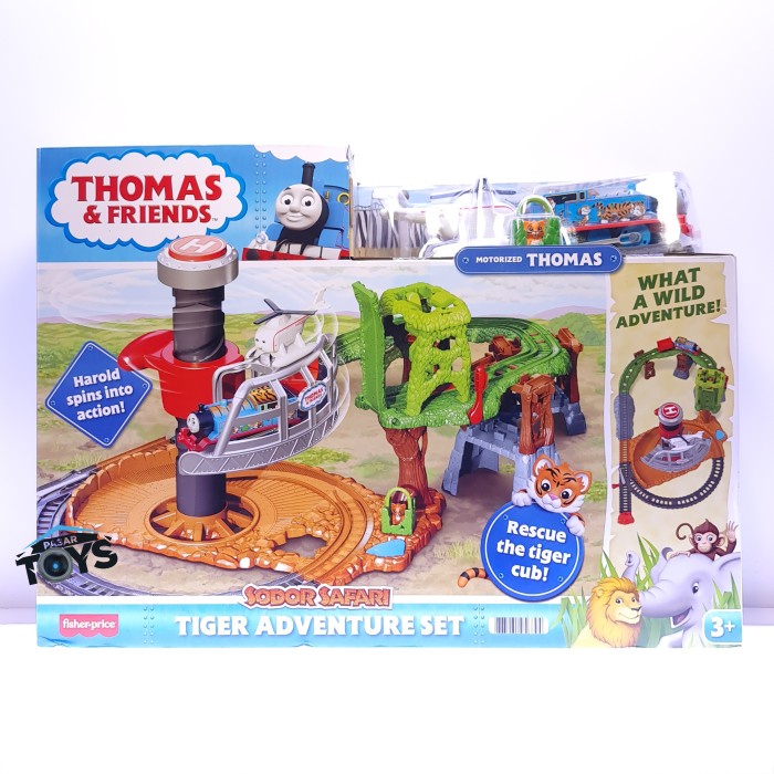 Fisher-Price Thomas & Friends Sodor Safari Tiger Adventure Set | Shopee ...