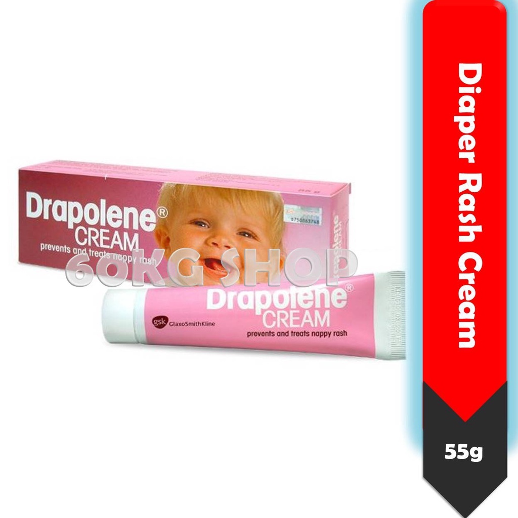 Drapolene Cream Diaper Rash Cream 55g | Shopee Singapore