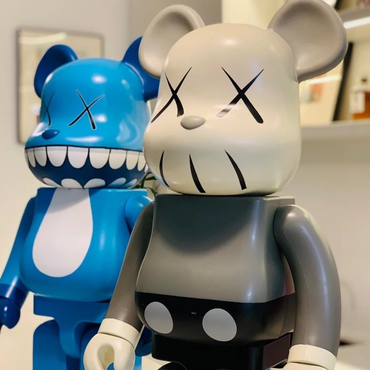 Bearbrick × KAWS × Stitch - Stitch 400% 28 cm High Quality Fashion ...