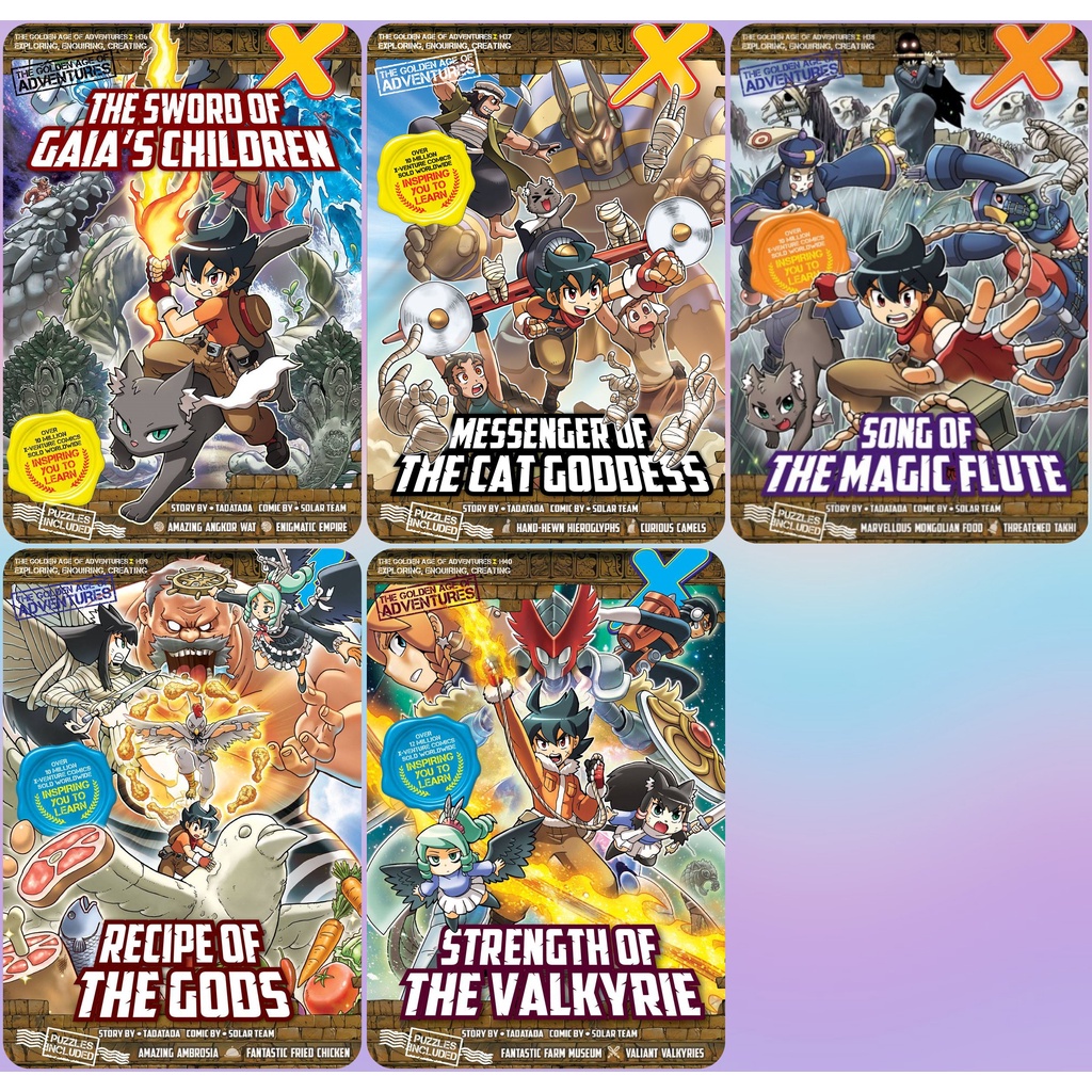 X-VENTURE The Golden Age of Adventures (5 Books Bundle) English ...