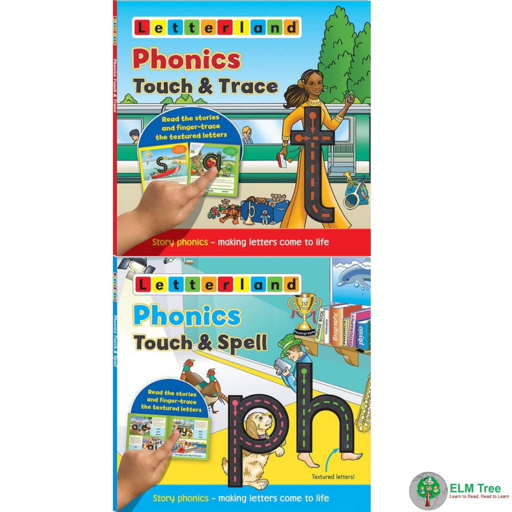 Phonics Touch & Spell/Trace (Letterland) | Shopee Singapore