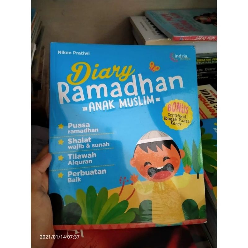 Ramadan Diary Muslim Child | Shopee Singapore