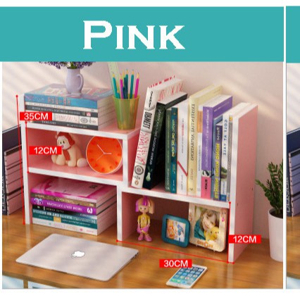 SG STOCK ★ Desk Organiser Shelf ★ Desktop Table Bookshelf Storage ...