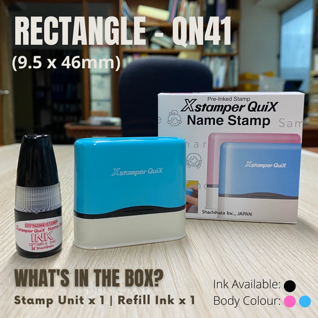 Customised Name Stamp for Kids, Teachers | XStamper & POKEMON - Self ...