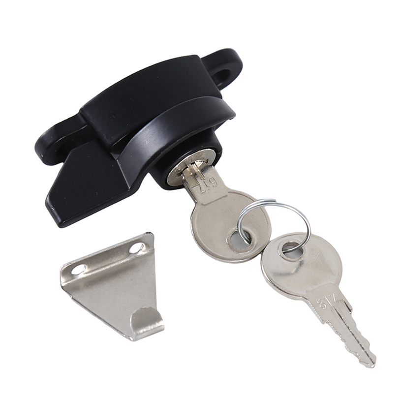 Household Crescent Lock Sliding Anti-theft Window Locks With Key Safety ...