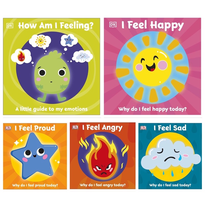 [Board books] DK My First Emotions Feelings - How Am I Feeling / I Feel ...