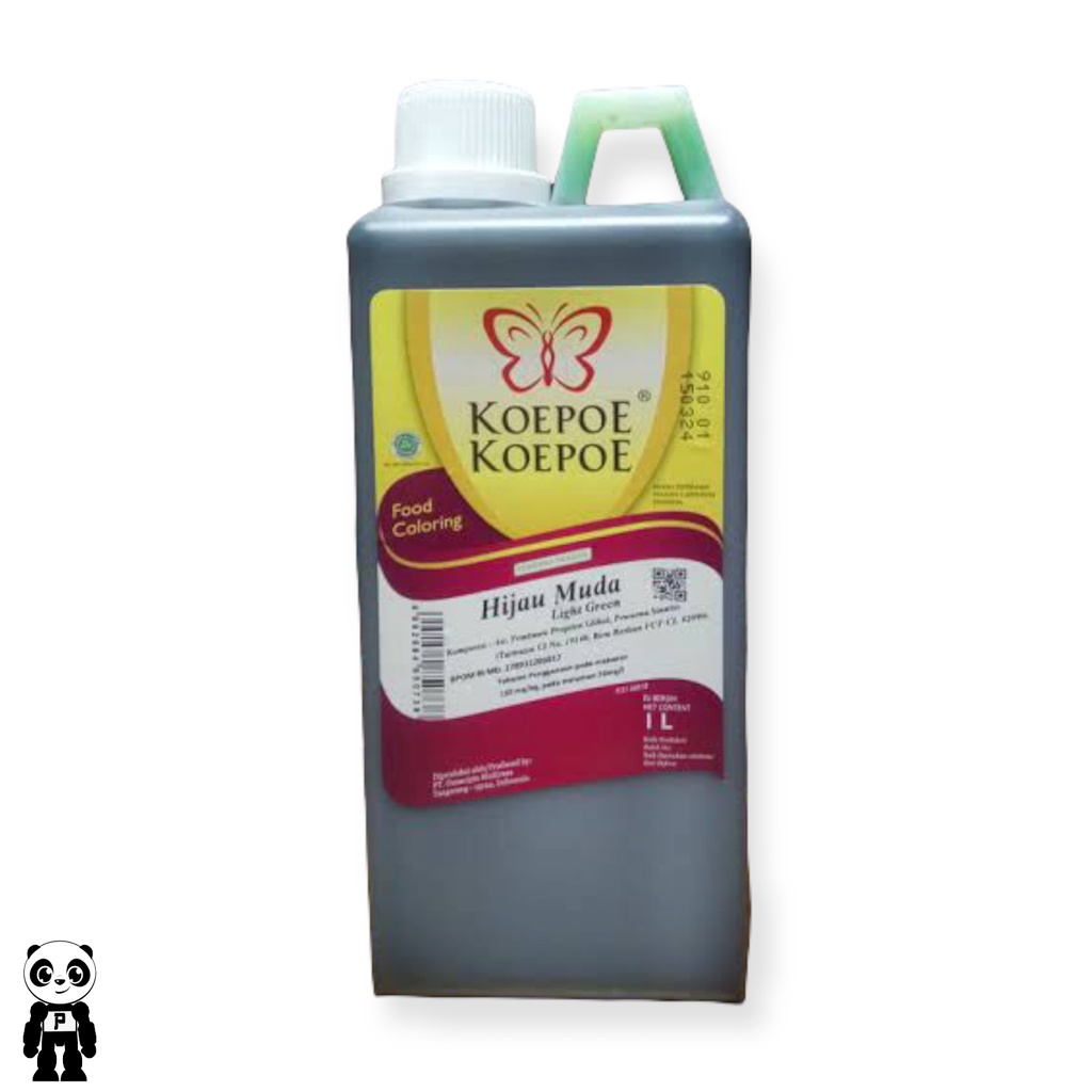 HIJAU Koepoe Koepoe Light Green Coloring 1 Liter Food Coloring Light ...