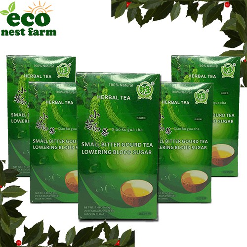 Small Bitter Gourd Tea Peria Kecil 小苦瓜茶 (5 box) | Shopee Singapore