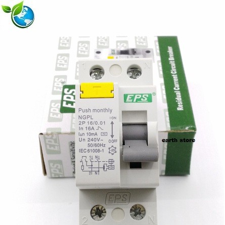 EPS 2 POLE RESIDUAL CURRENT OPERATED CIRCUIT-BREAKER (RCCB / ELCB ...