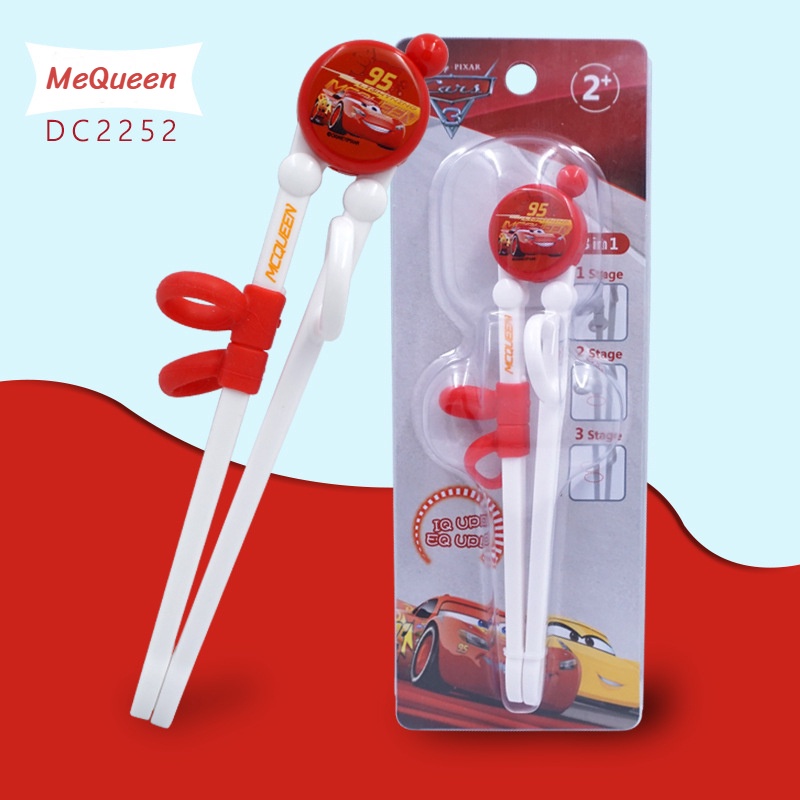 Disney Tableware / Kids Learning Chopsticks / Fork & Spoon / 3 in 1 ...